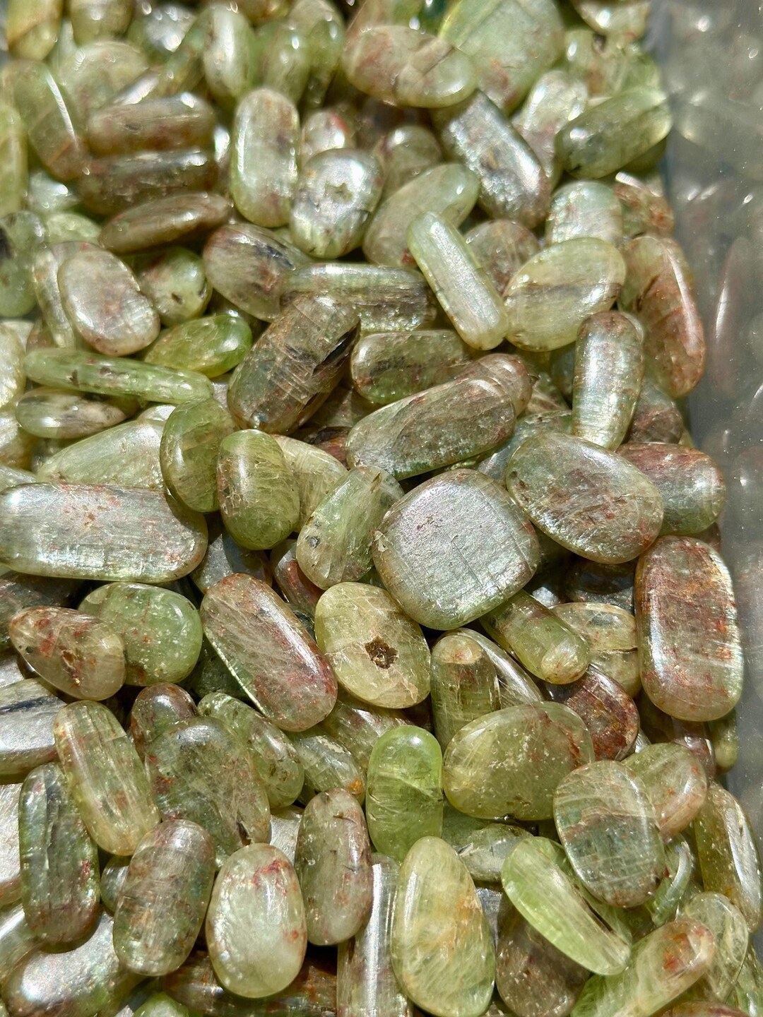 Green Kyanite Tumbled Crystal Grade AAA - Multiple Sizes Available ...