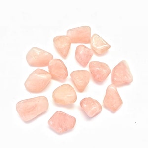 Peach Morganite Tumbled Stone - Multiple Sizes Available - Tumbled ...
