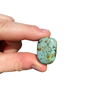 African Turquoise Tumbled Stone - Multiple Sizes Available - Polished ...