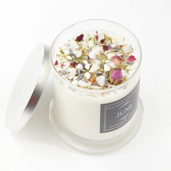 June Candle Handmade Birthstone & Birth Month Candle - Etsy