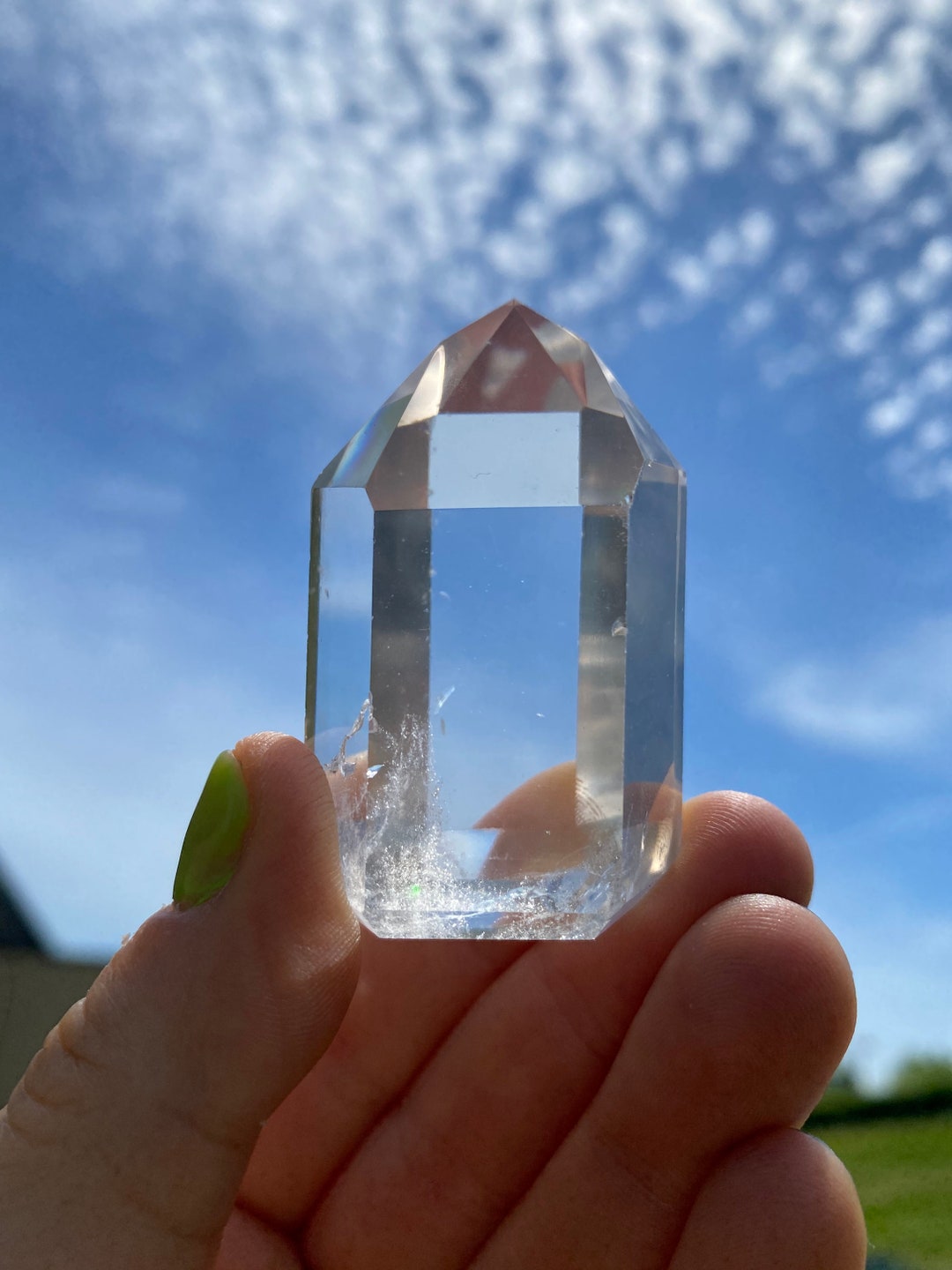 Large Clear Quartz Crystal Point (1" - 3") AA Grade - Clear Quartz ...