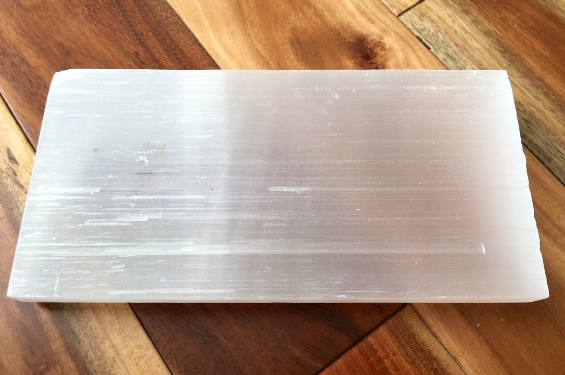 Selenite Plate Selenite Crystals Selenite Slab Healing - Etsy
