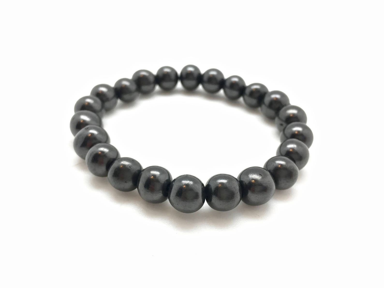Shungite Bracelet Elastic Bracelet Healing and Protection - Etsy