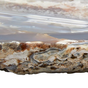 Agate Slice Large - Quartz Crystal - Large Agate Slab - Large Agate ...