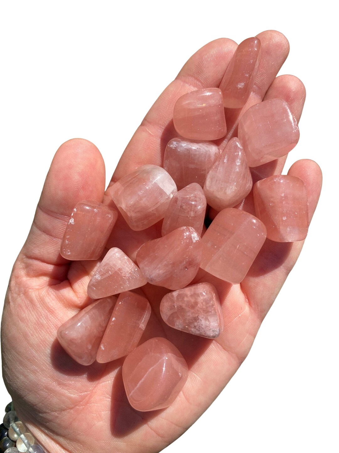Red Calcite Tumbled Stone - Grade AA - Multiple Sizes Available ...