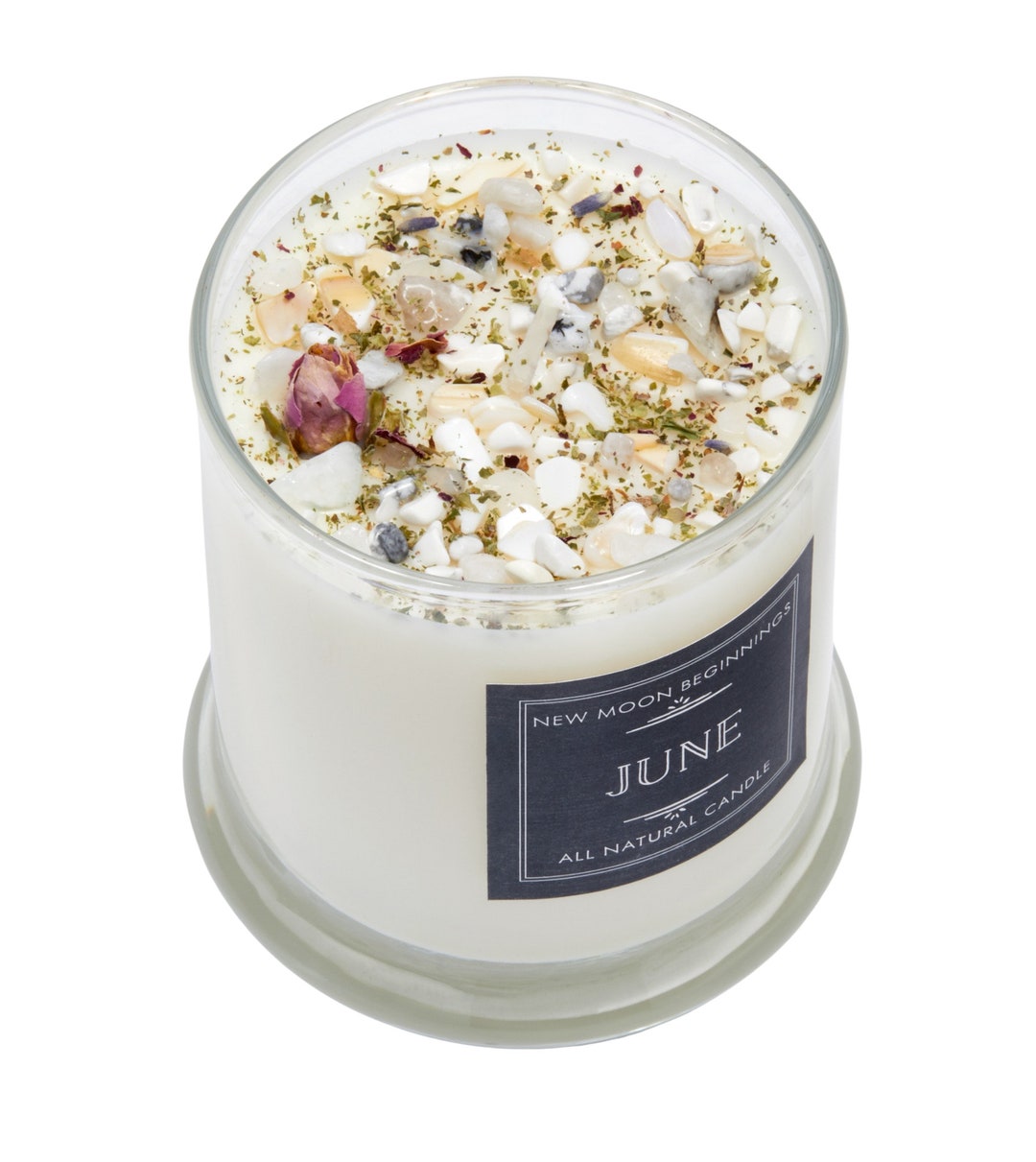 June Candle - Handmade Birthstone & Birth Month Candle - June ...
