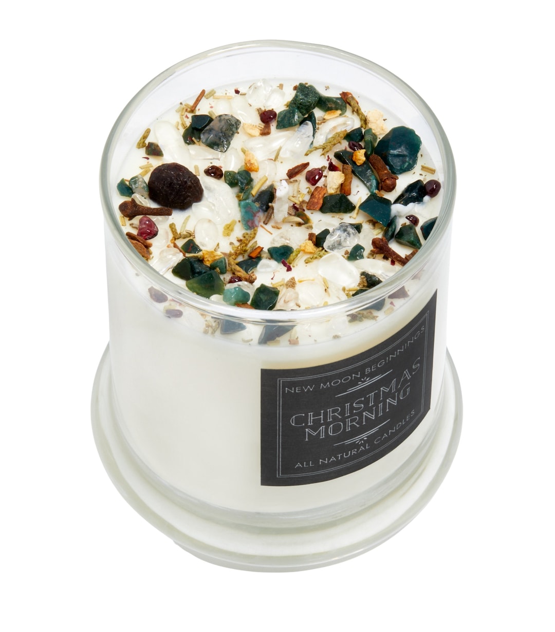 Christmas Morning Candles - Holiday Crystal Candle - Christmas Candle ...