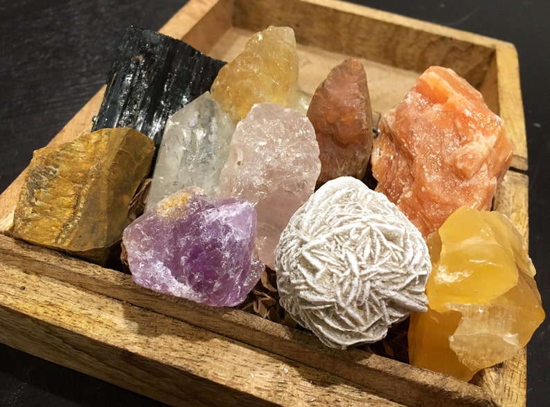 Positive Energy & Confidence Crystal Set Healing Crystals - Etsy
