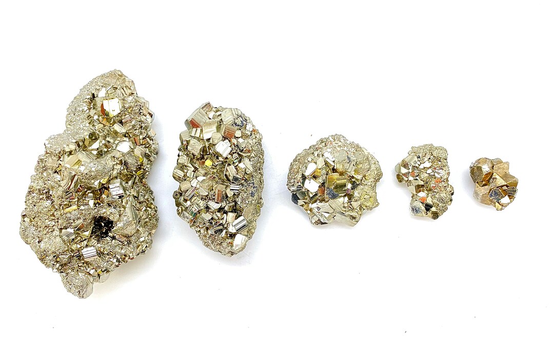 Raw Pyrite Cluster - Grade A - Raw Pyrite Stone - Rough Pyrite Crystal ...