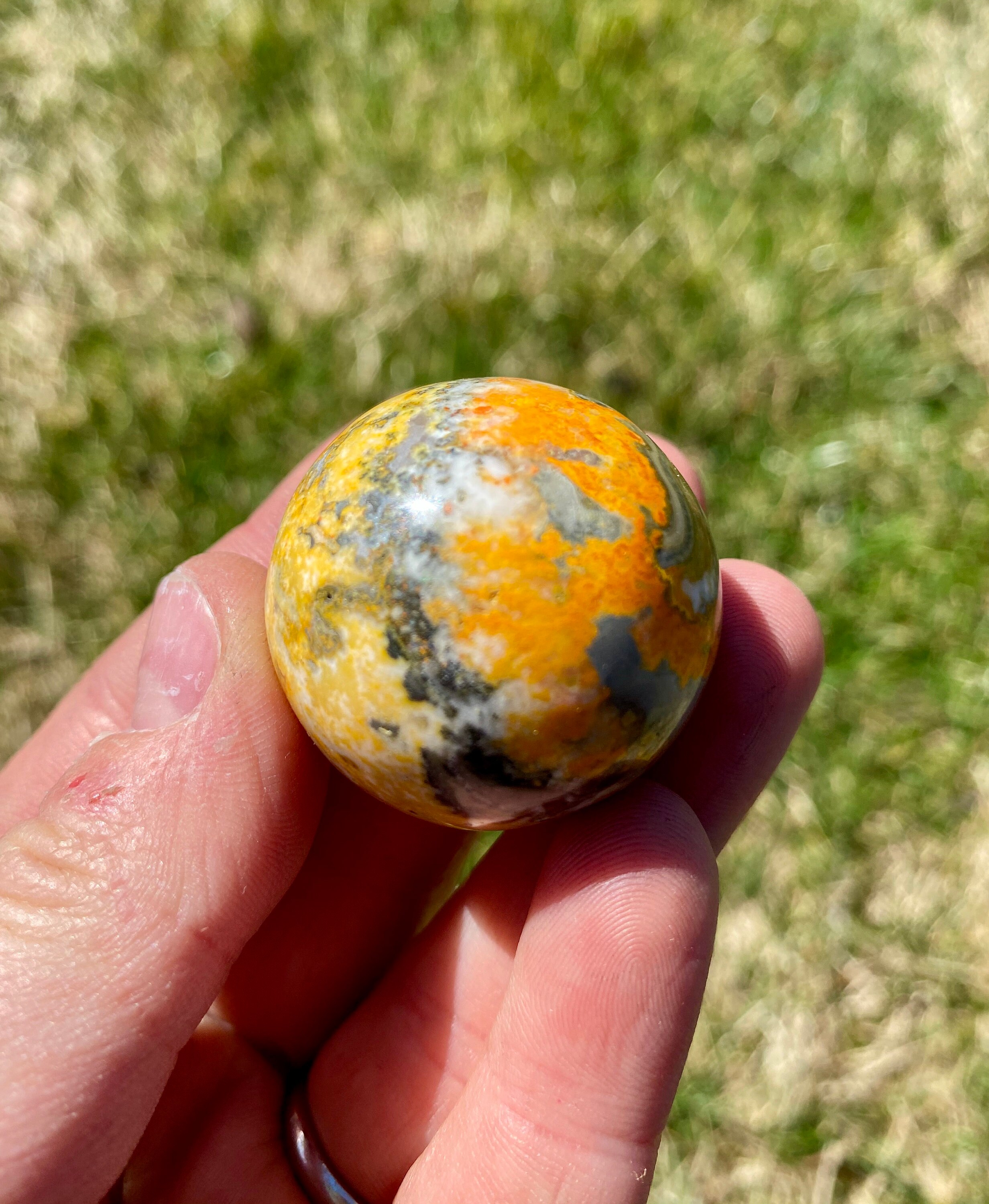 Bumble Bee Jasper Sphere 1.25 Bumble Bee Jasper | Etsy