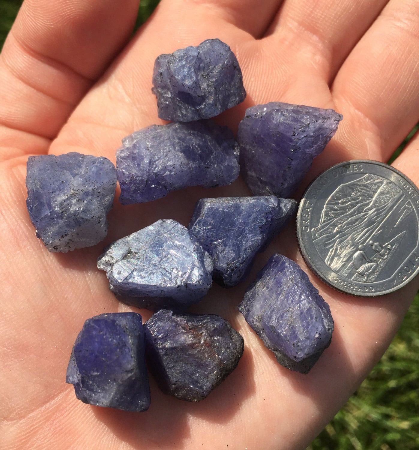 Raw Tanzanite 1-130 Grams Raw Tanzanite Crystal - Etsy