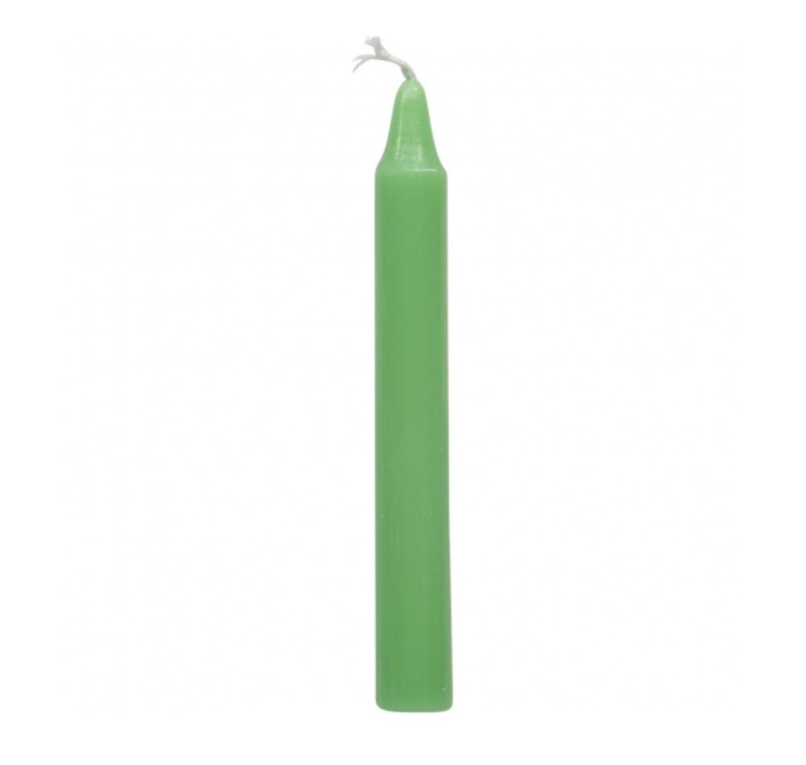 Light Green Candle 4 Ritual Candle Green Chime - Etsy