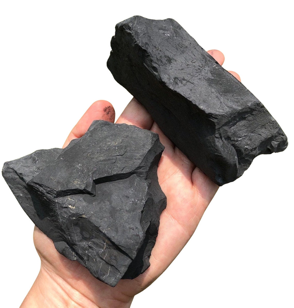 Raw Shungite Stone .5 12 Rough Shungite From - Etsy
