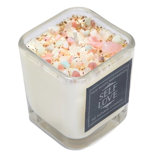 Self Love Candle - Negative Energy Cleansing - Soy Aromatherapy Candle ...