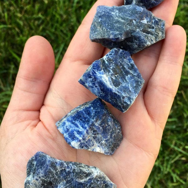 Sodalite Stone Rough - Etsy