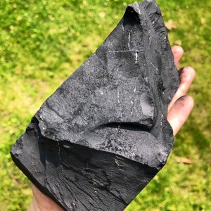 Raw Shungite Stone .5 12 Rough Shungite From Karelia, Russia Healing ...