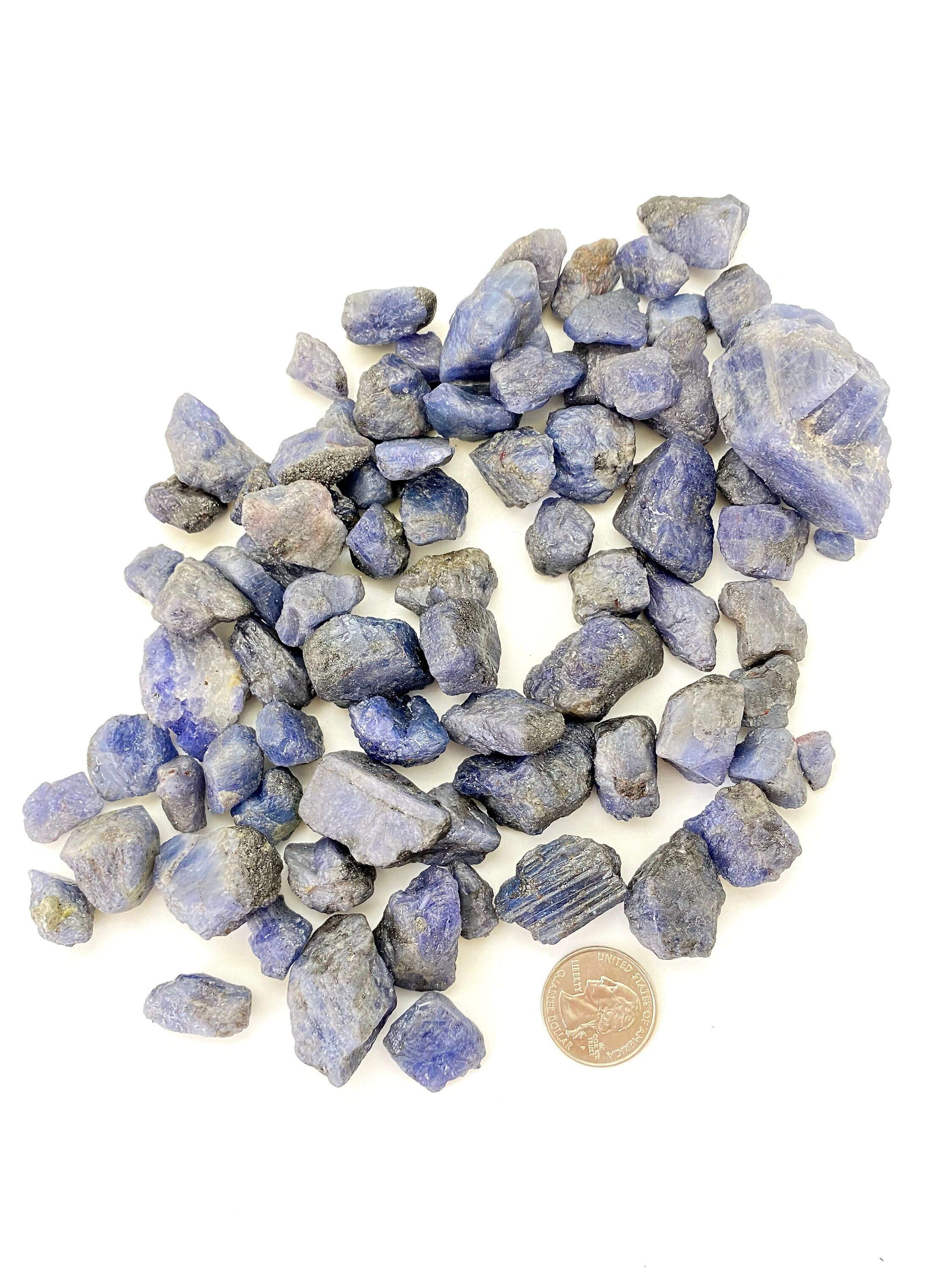 Raw Tanzanite 1-130 Grams Raw Tanzanite Crystal - Etsy