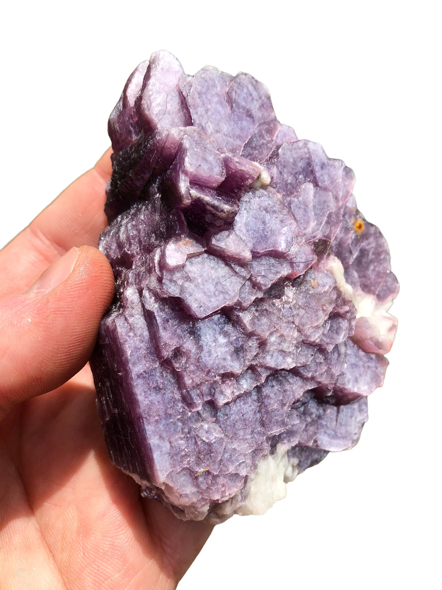 Raw Lepidolite Stone ex-quality Raw Lepidolite Crystal - Etsy Canada