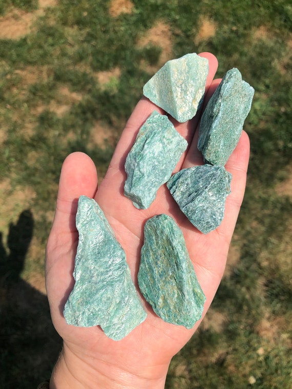Raw Fuchsite Stone raw stones rough fuchsite stone | Etsy