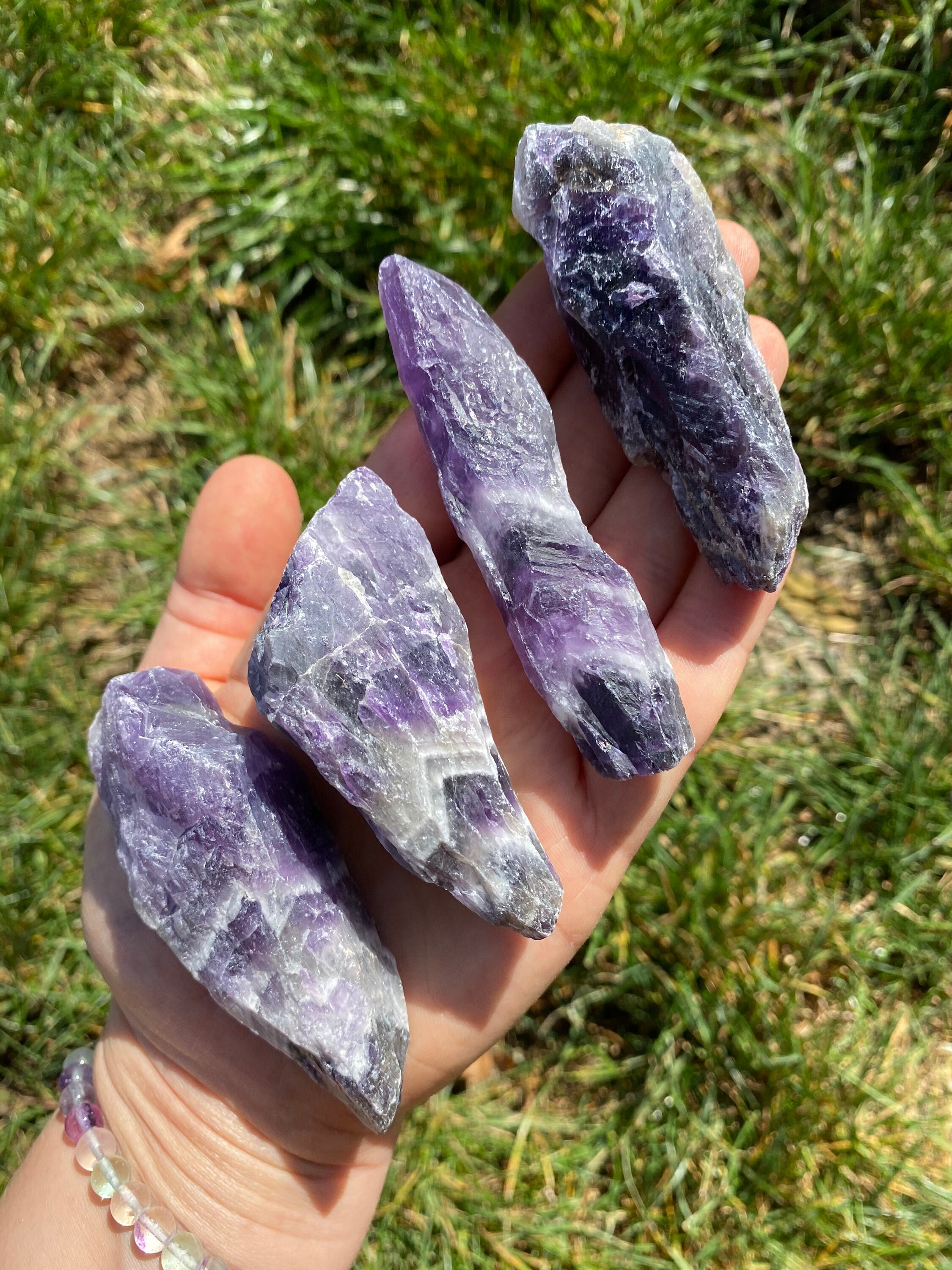 Raw Amethyst Crystal A Grade Natural Amethyst Amethyst | Etsy