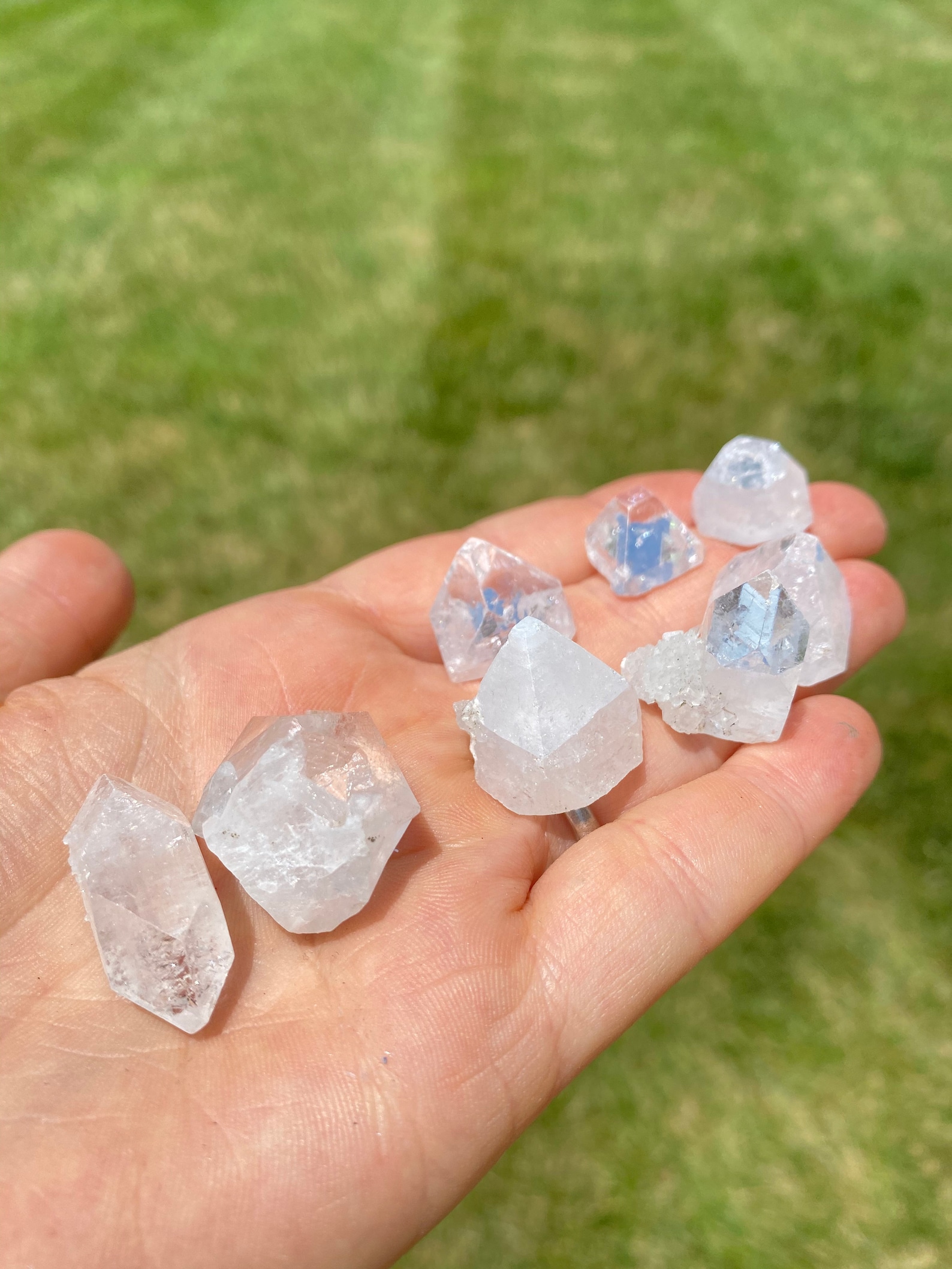 Raw Apophyllite Points 1g 83g Apophyllite Point Healing Crystals ...