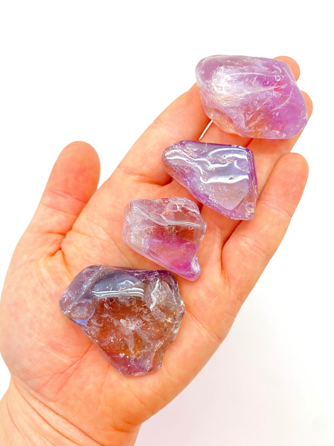 Polished Rough Ametrine Crystal 1 2 Ametrine | Etsy