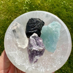 Anger and Stress Relief Gemstone Set Healing Crystals and Stones ...