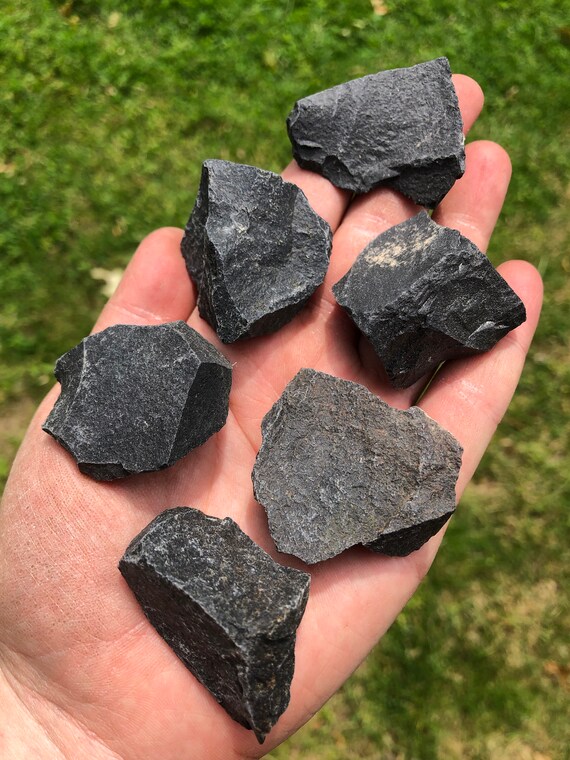 Raw Black Jasper Stone Raw Jasper Crystal Healing crystals | Etsy