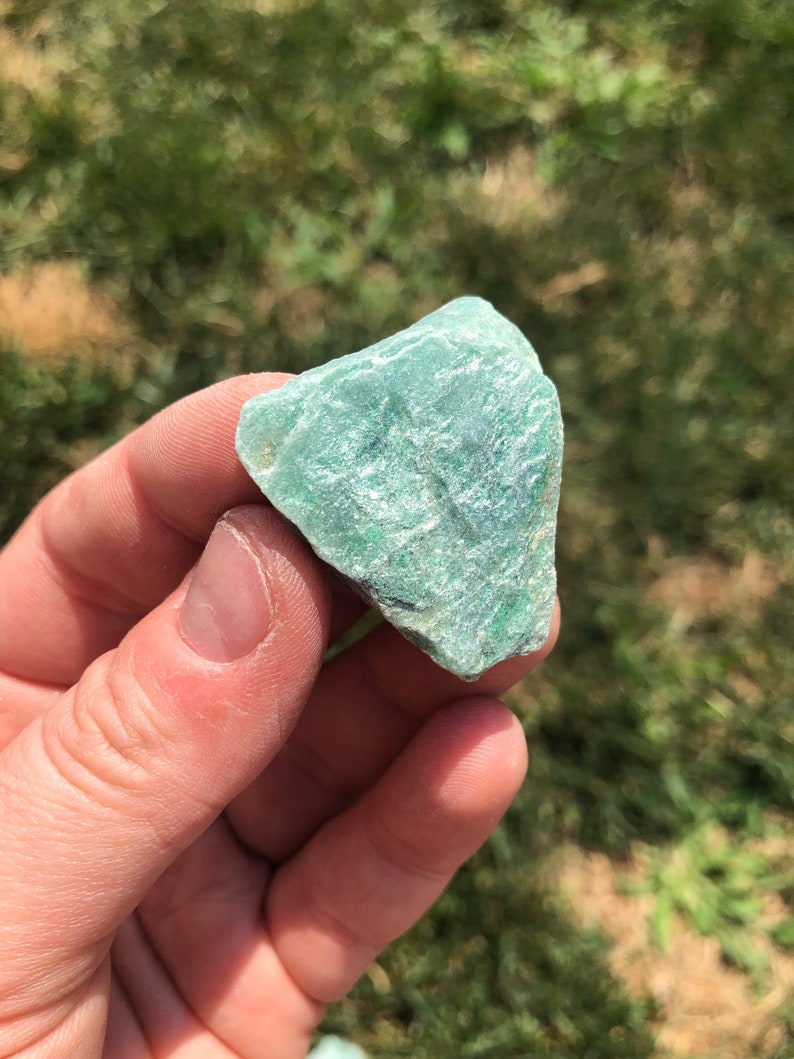 Raw Fuchsite Stone raw stones rough fuchsite stone | Etsy