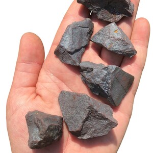 Raw Hematite Stone - Hematite - Rough Hematite Crystal - Crystals & Stones - Natural Hematite ...