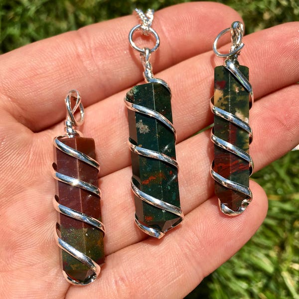 Bloodstone Jewelry - Etsy