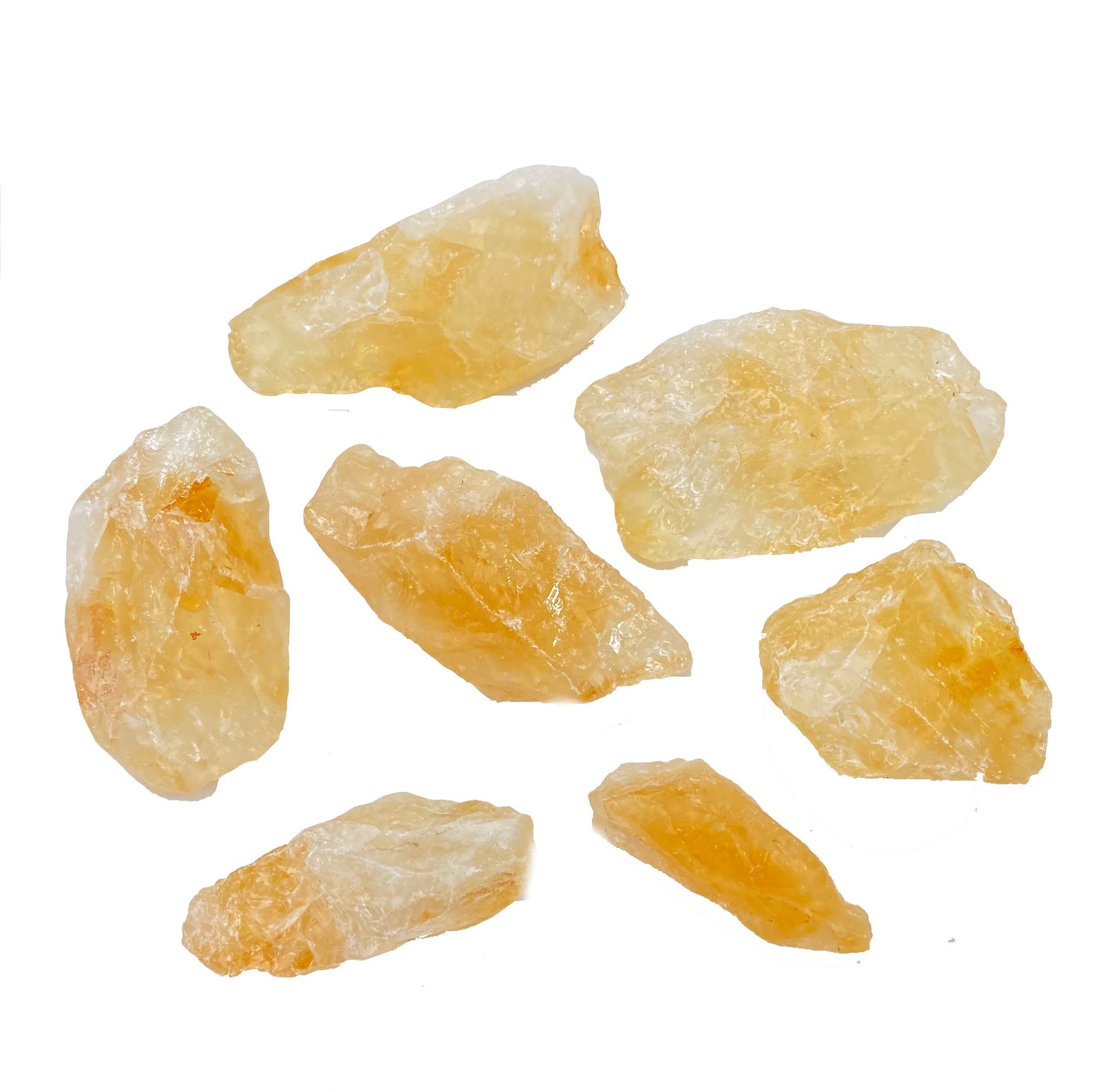 Rough Citrine Crystal Heat Treated 0.5 3 - Etsy