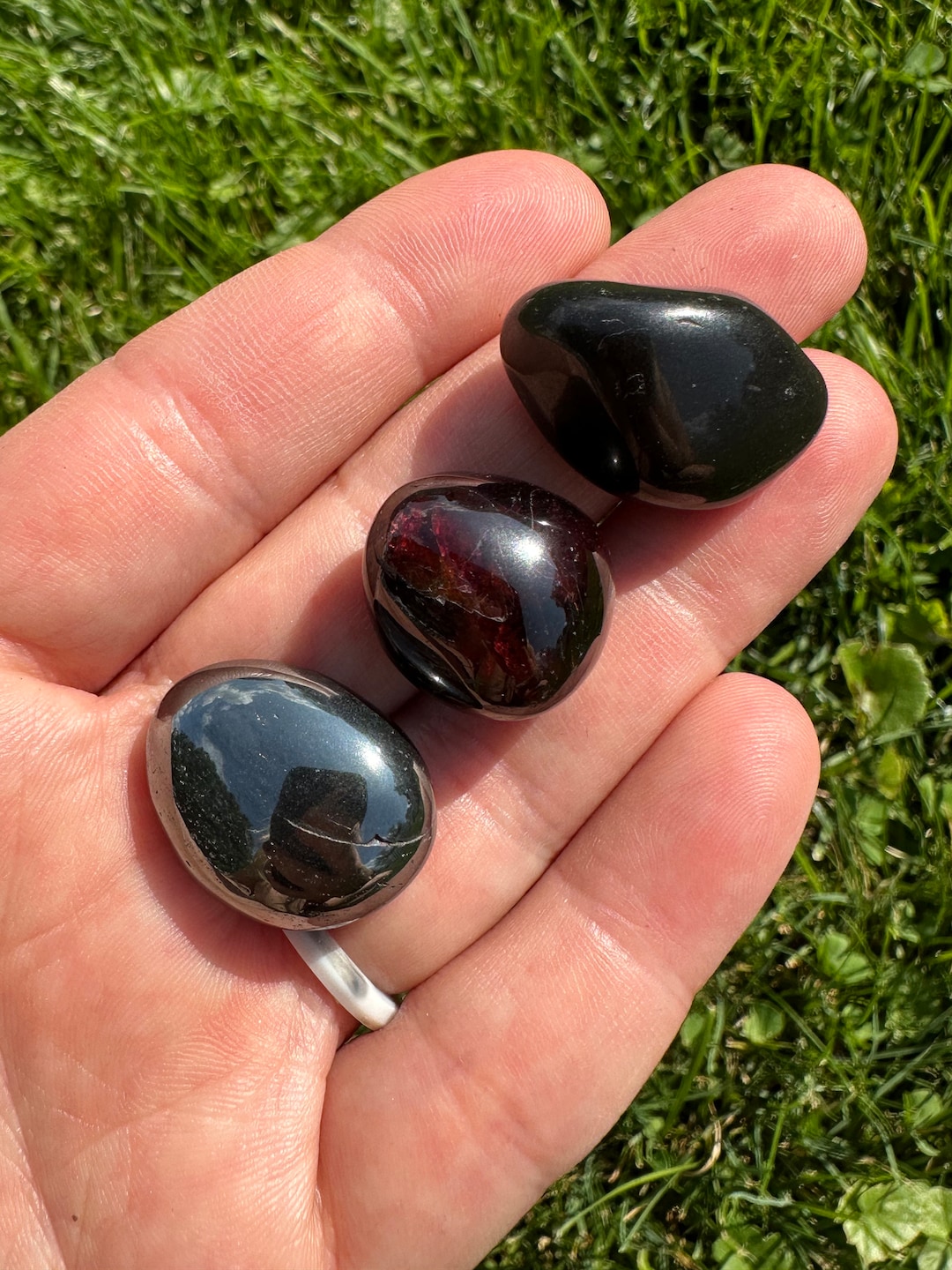 Root Chakra Stone Set - Crystals - Root Chakra Gemstones - Garnet ...
