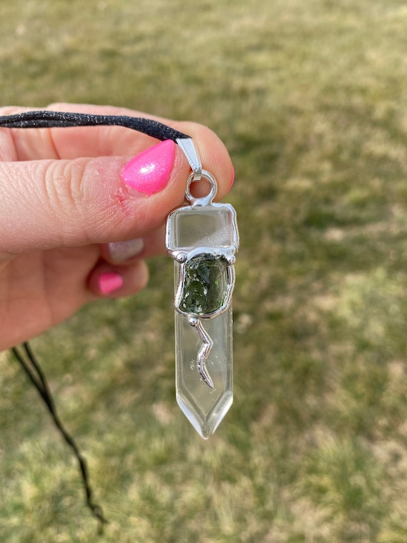 Moldavite amulet store