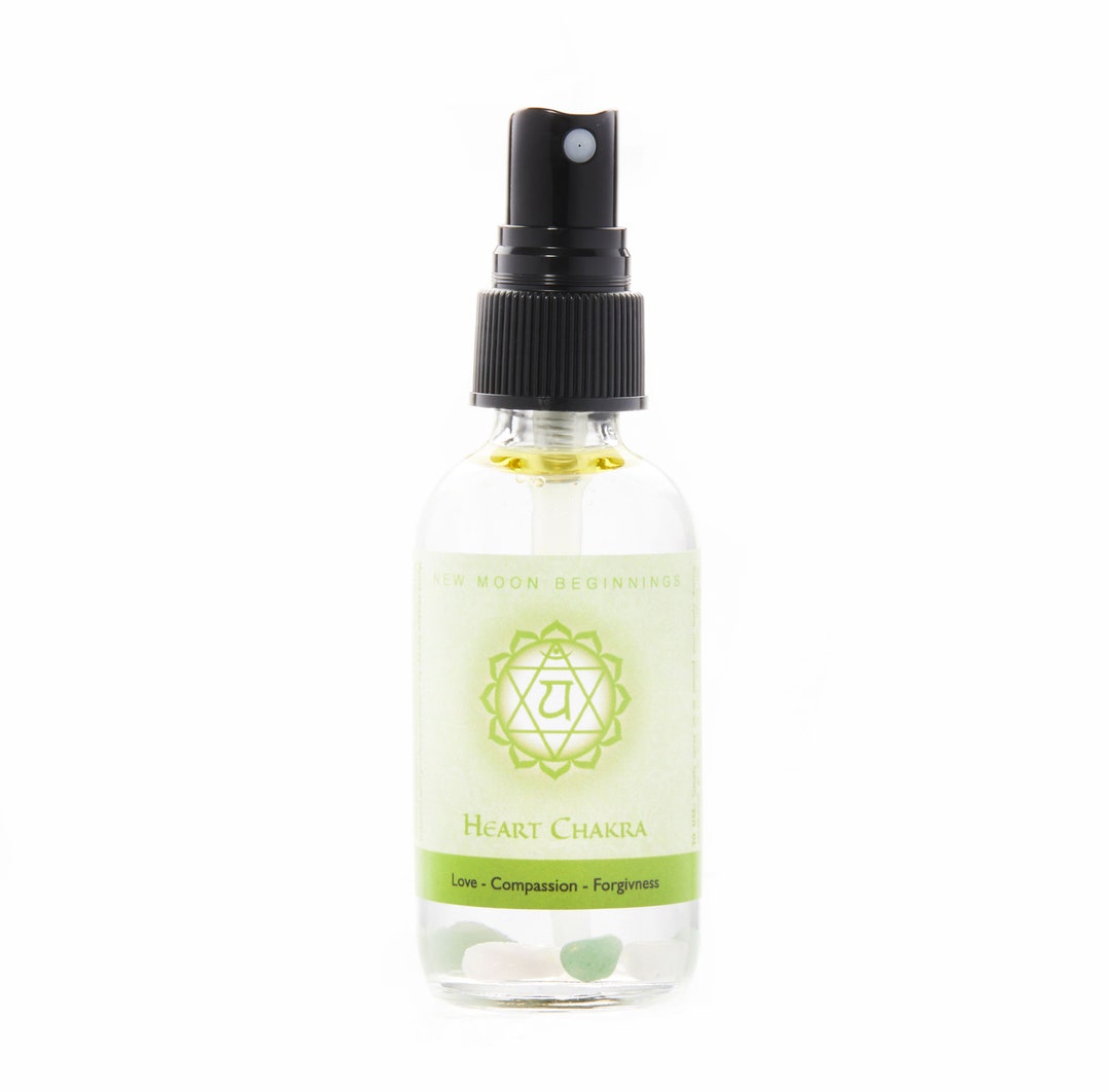 Heart Chakra Spray - Heart Chakra Crystal - Chakra Room Spray - Chakra ...