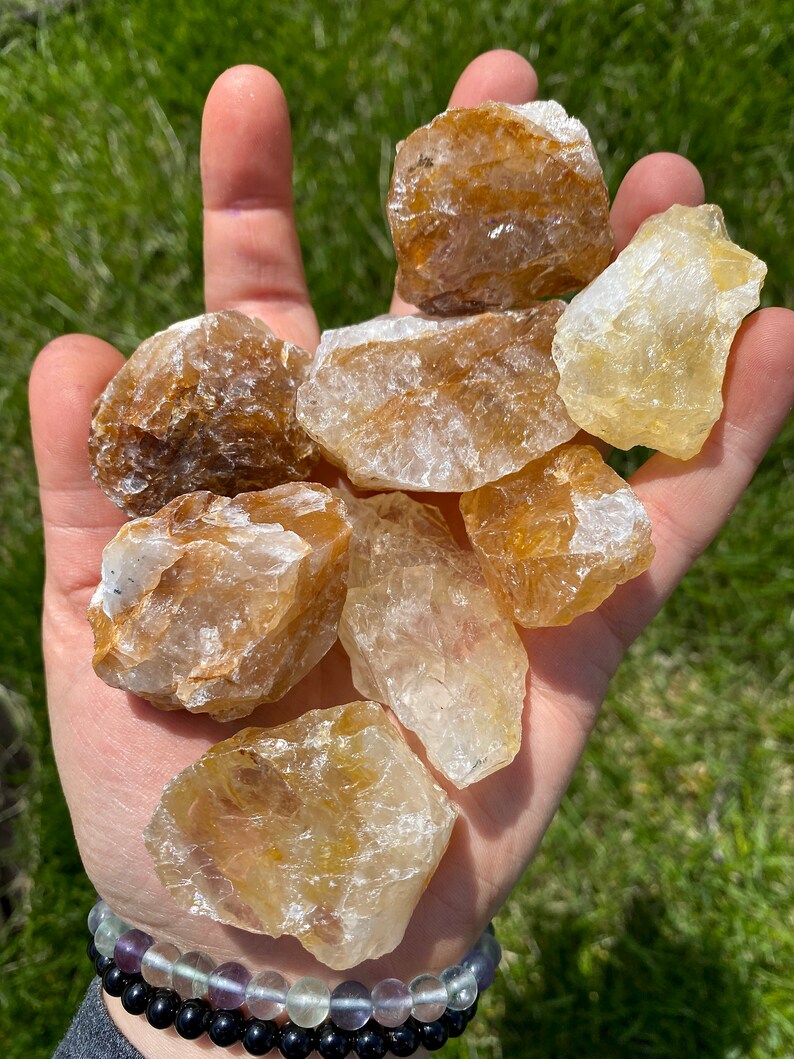 Raw Golden Healer Quartz Stone Raw Golden Healer Quartz | Etsy