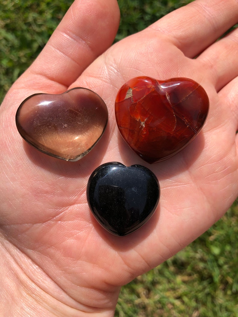 Root Chakra Stone Set Healing Crystals and Stones | Etsy