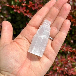 Raw Selenite Tower - You Choose the Size! - Selenite Crystal Tower ...