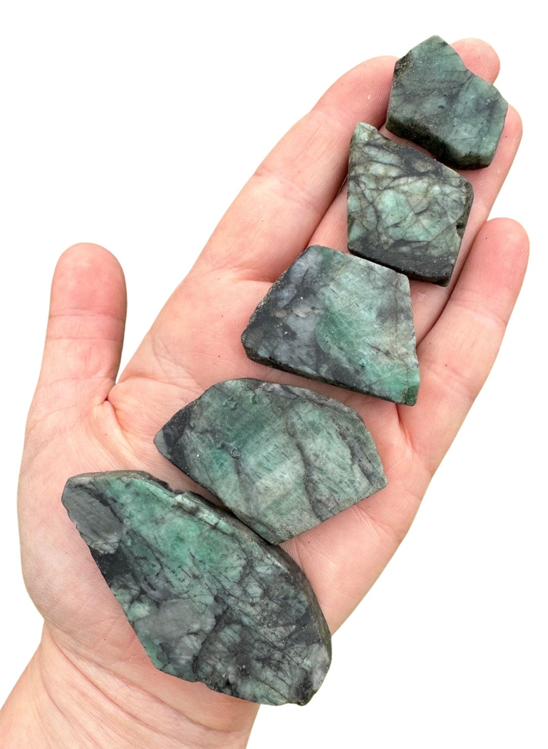 Natural Emerald Slab or Slice - Emerald Stone Slab - Real Emerald ...