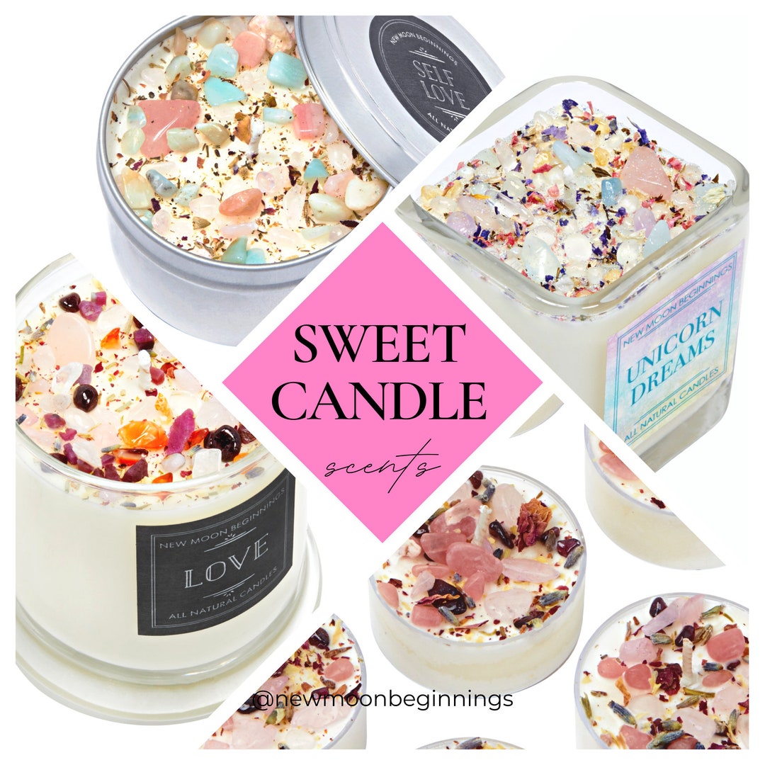 Sweet Smelling Candles - Sweet Scented Candles & Tealights - Crystal ...