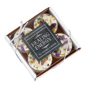 Healing Energy Candle - Negative Energy Cleansing - Soy Aromatherapy ...