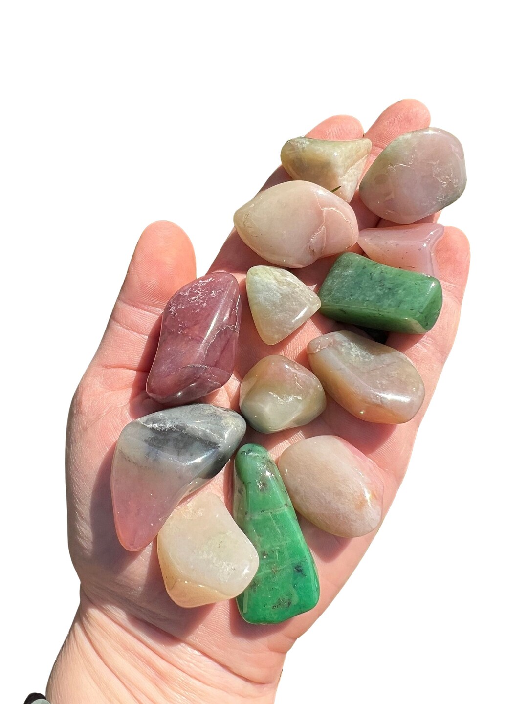 Mixed Grossular Garnet Tumbled Crystal - Multiple Sizes Available ...