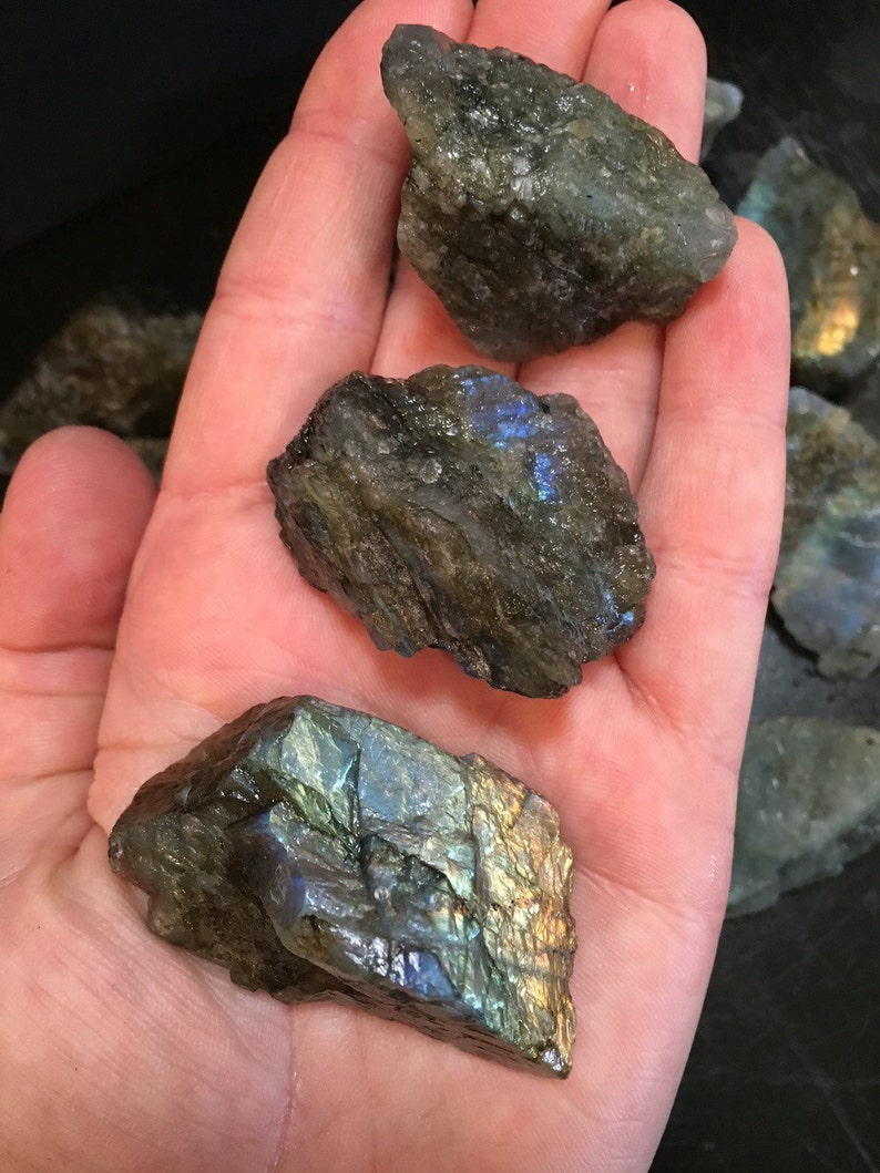 Labradorite Stone Raw Labradorite Crystal Labradorite - Etsy