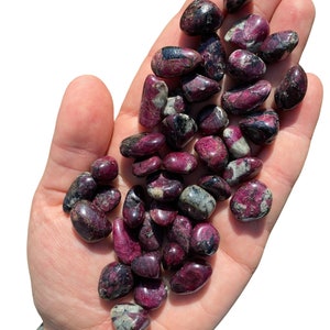 Eudialyte Tumbled Stone - Rare - Grade AAA - Multiple Sizes Available ...