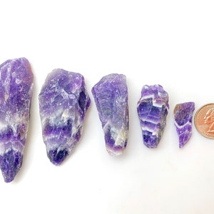 Raw Amethyst Crystal - A Grade - Natural Amethyst - Rough Amethyst ...