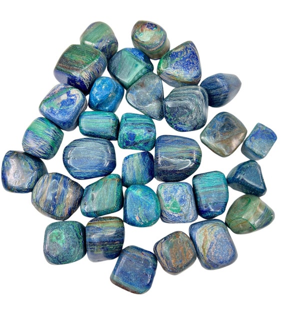 Azurite Tumbled