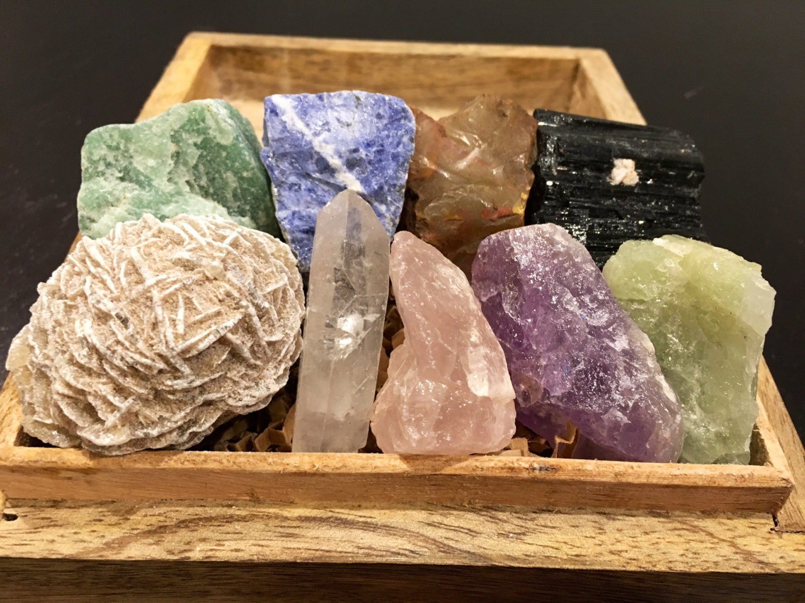 Happy Home Crystal Set Healing Crystals and Stones Set - Etsy