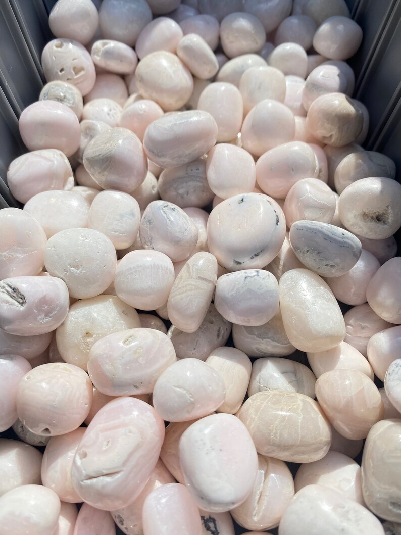 Mangano Calcite Tumbled Stone Tumbled Mangano Calcite - Etsy