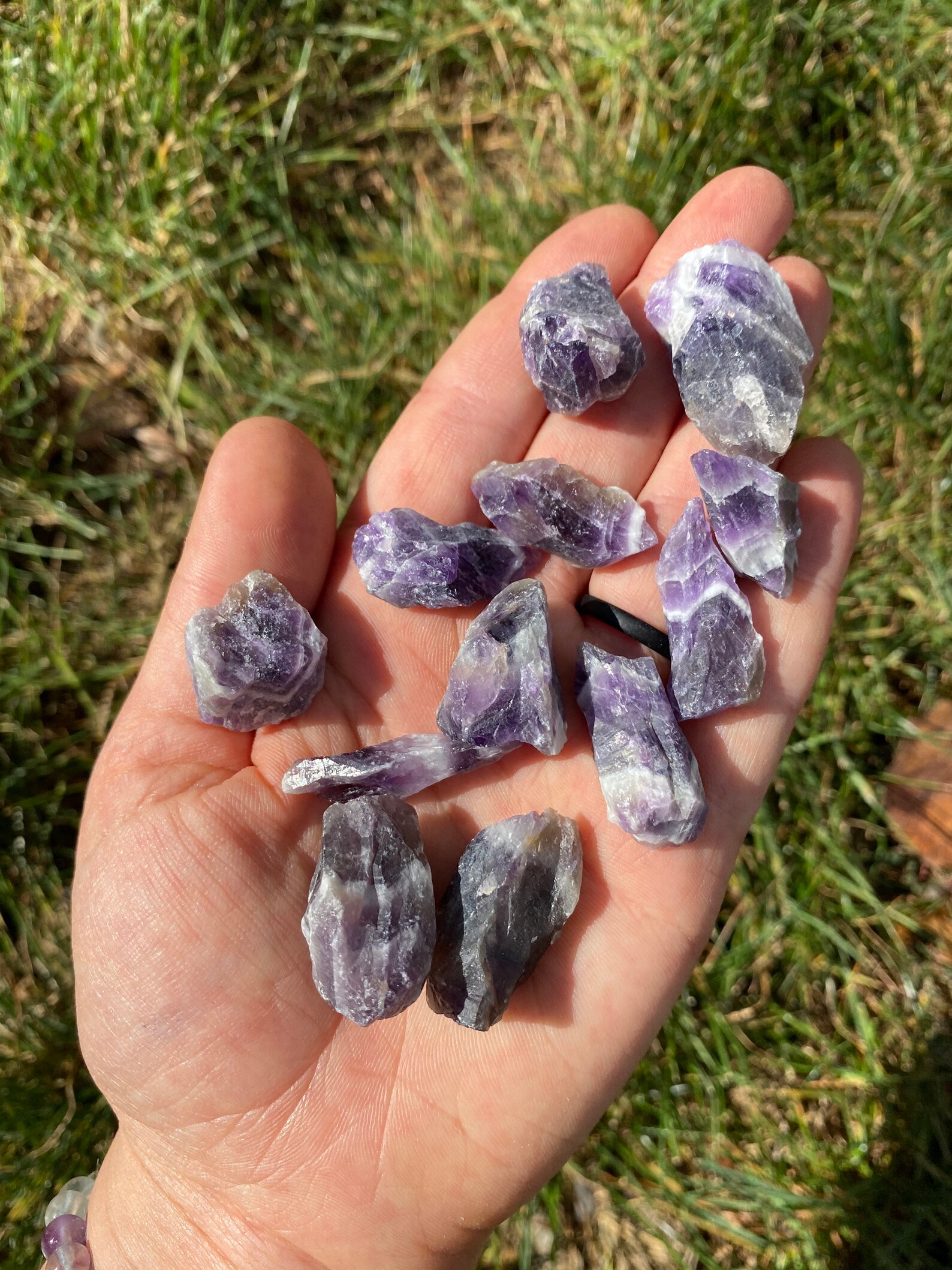 Raw Amethyst Crystal A Grade Natural Amethyst Amethyst | Etsy