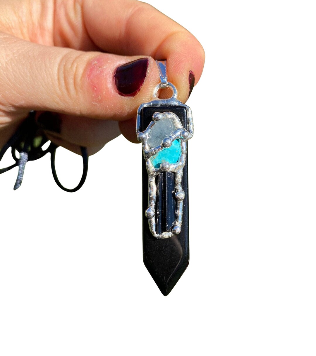 Protection Pendant Blade - Keep Me Safe Pendant - Protection Necklace ...